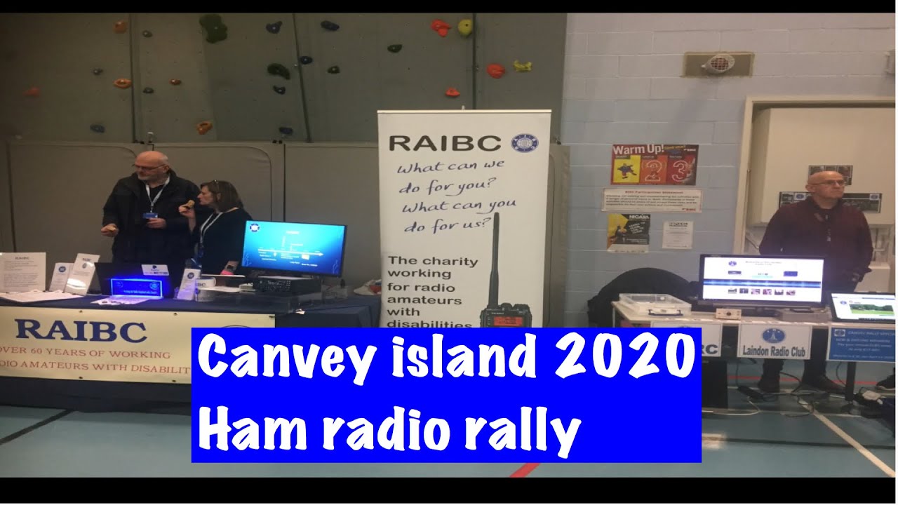 Ham rally 2020 Canvey Island - YouTube