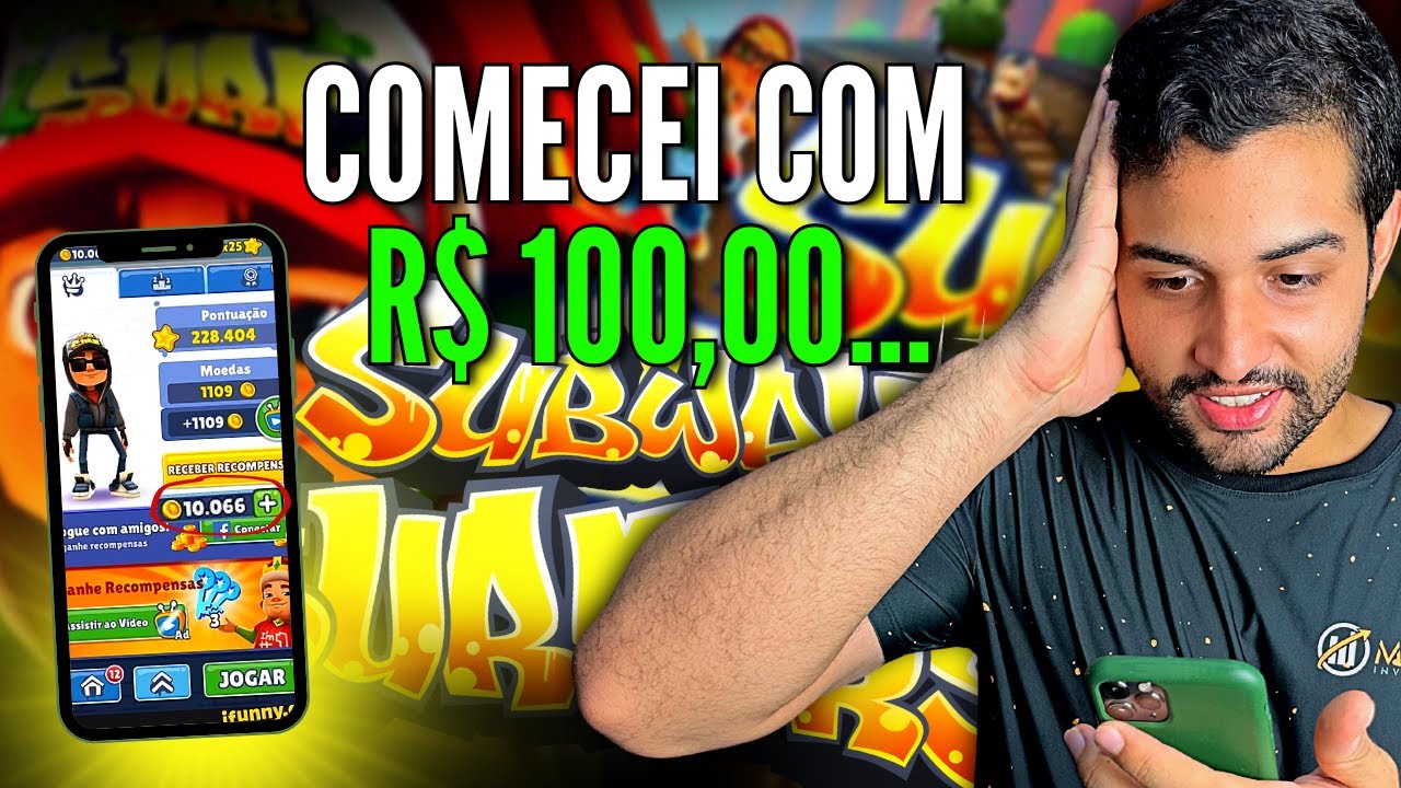 Testei por 50 vezes o SUBWAY SURFERS QUE PAGA [SUBWAY PAY]. GANHEI ...