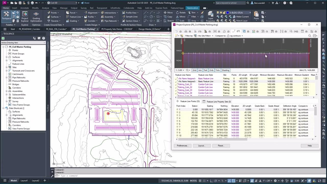 Back to Basics: Surfaces, COGO Points, Feature Lines, & Parcels in Project Explorer for Civil 3D ...