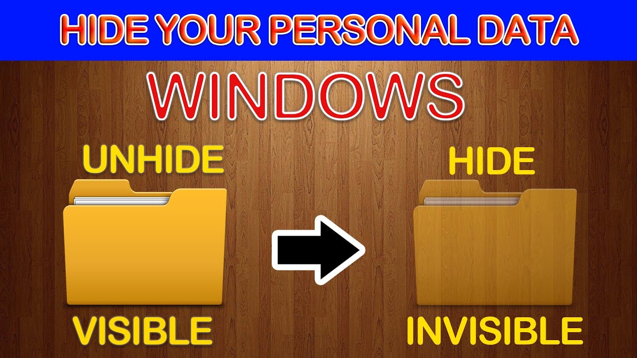 How to Hide your personal data in just a few steps? How to view hidden ...