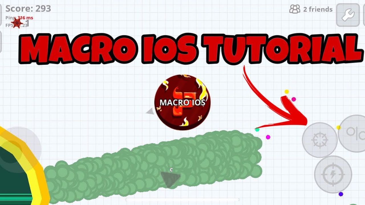 TUTORIAL NEW MACRO IOS + ZOOM HACK (AGAR.IO MOBILE) - YouTube