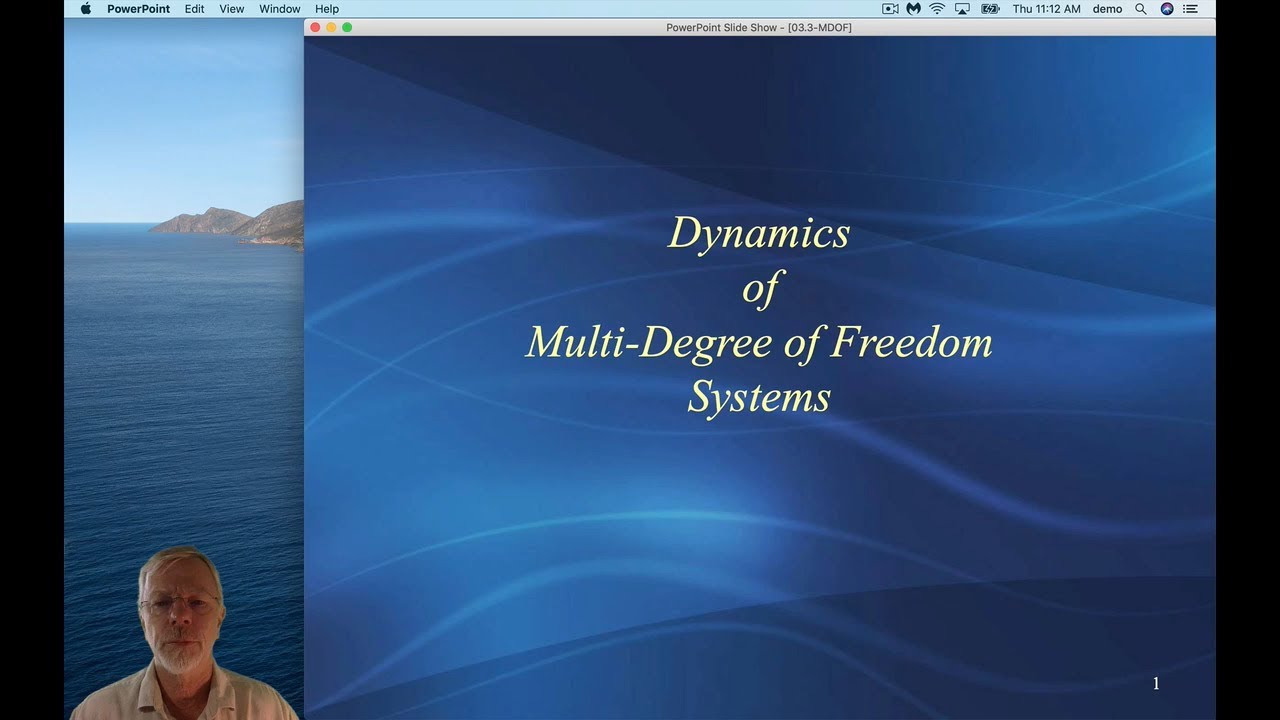 Dynamics of Multi-Degree-of-Freedom Systems - YouTube