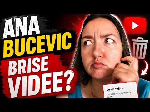 Ana Bucevic brise sve klipove?