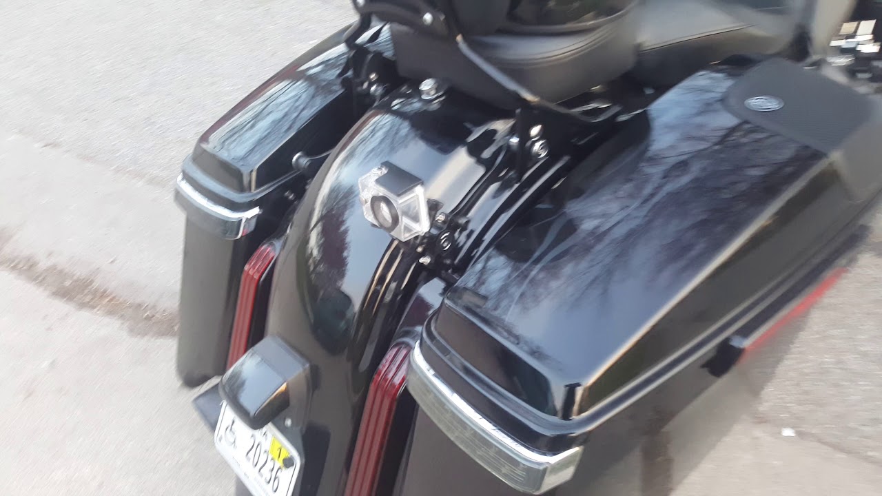 Rear facing Harley Davidson camera mount setup #supportmvc - YouTube