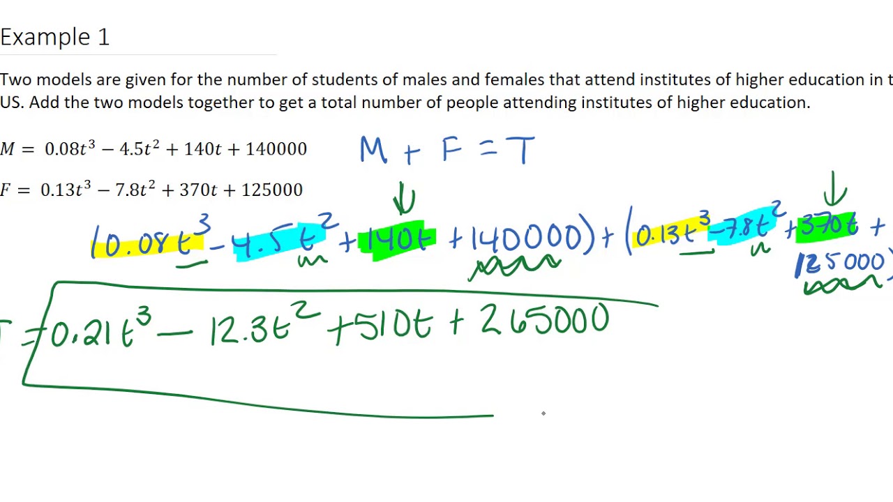 Add and Subtract - YouTube