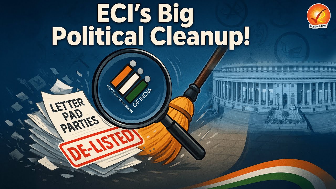 ECI Cracks Down: 345 Political Parties to Be De-Listed – Here’s Why ...