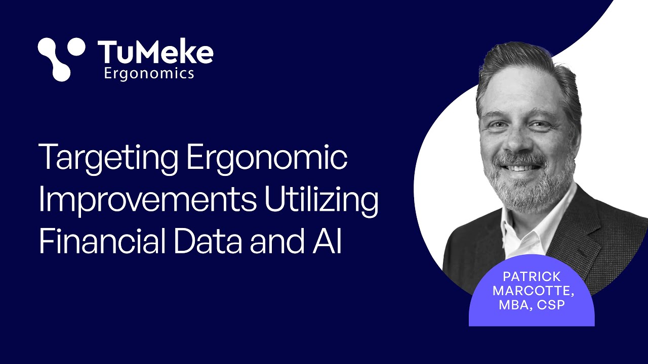 Targeting Ergonomic Improvements Utilizing Financial Data and AI - A ...