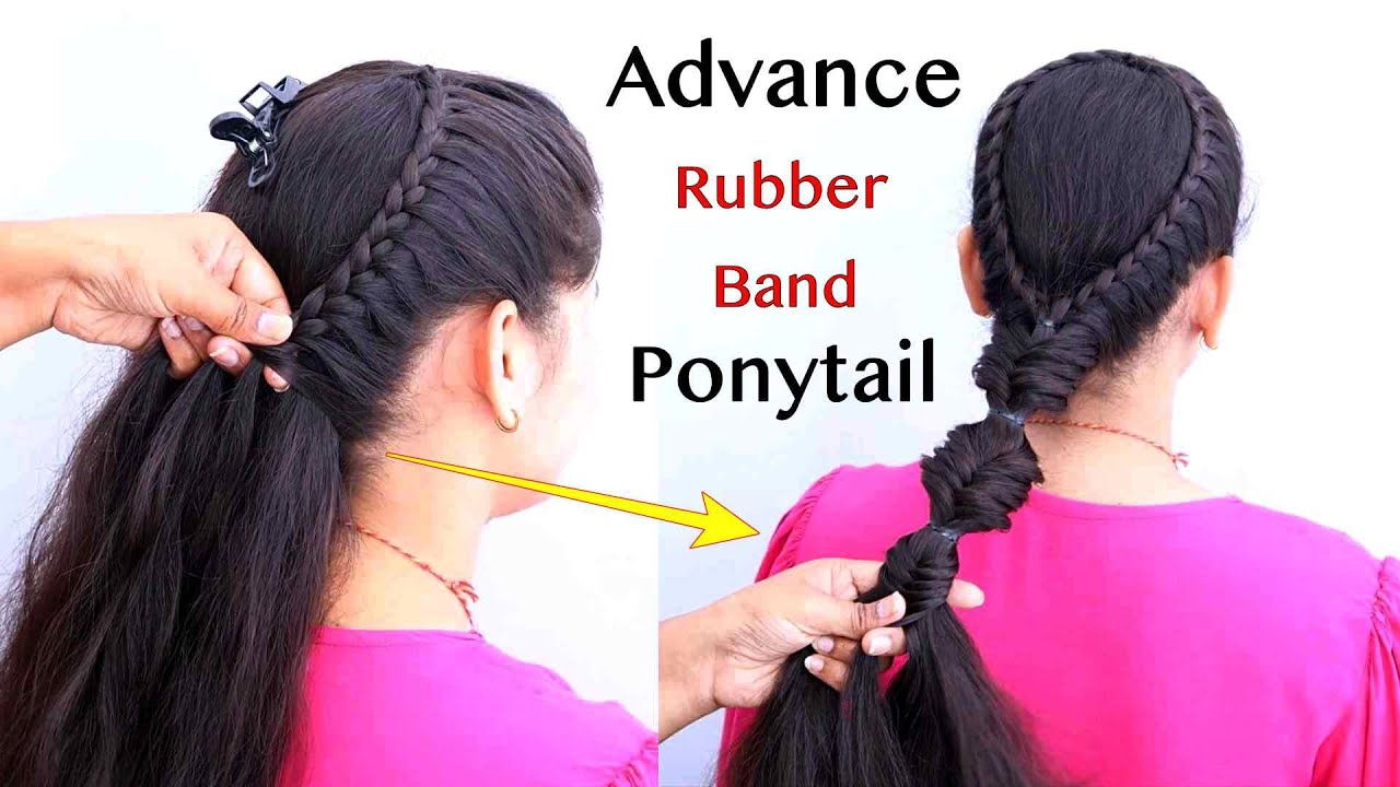 Advance Long Ponytail For Special Occasion | Amazing Different Types ...