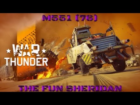 War Thunder:M551 (76) SHERIDAN - YouTube