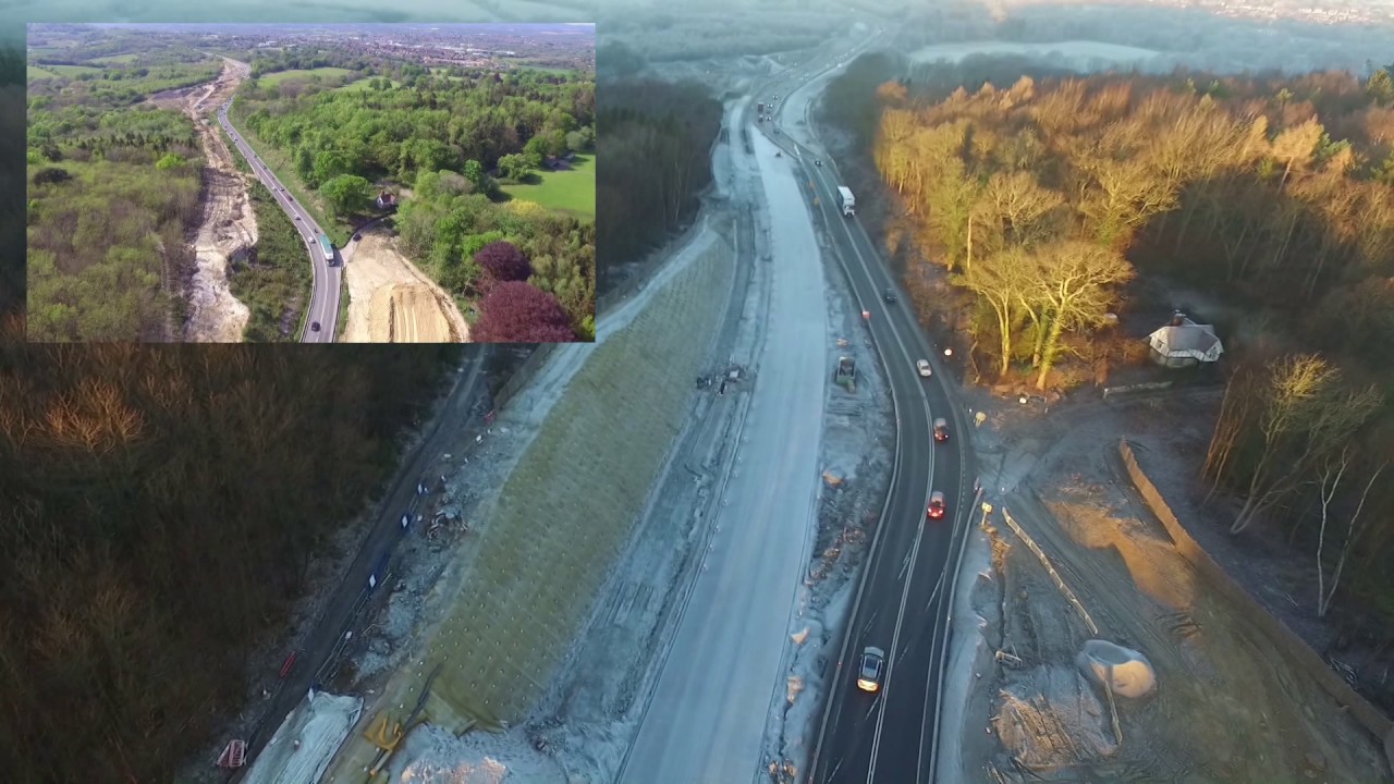 A21 UPDATE 2 ! Northern end of the roadworks. - YouTube