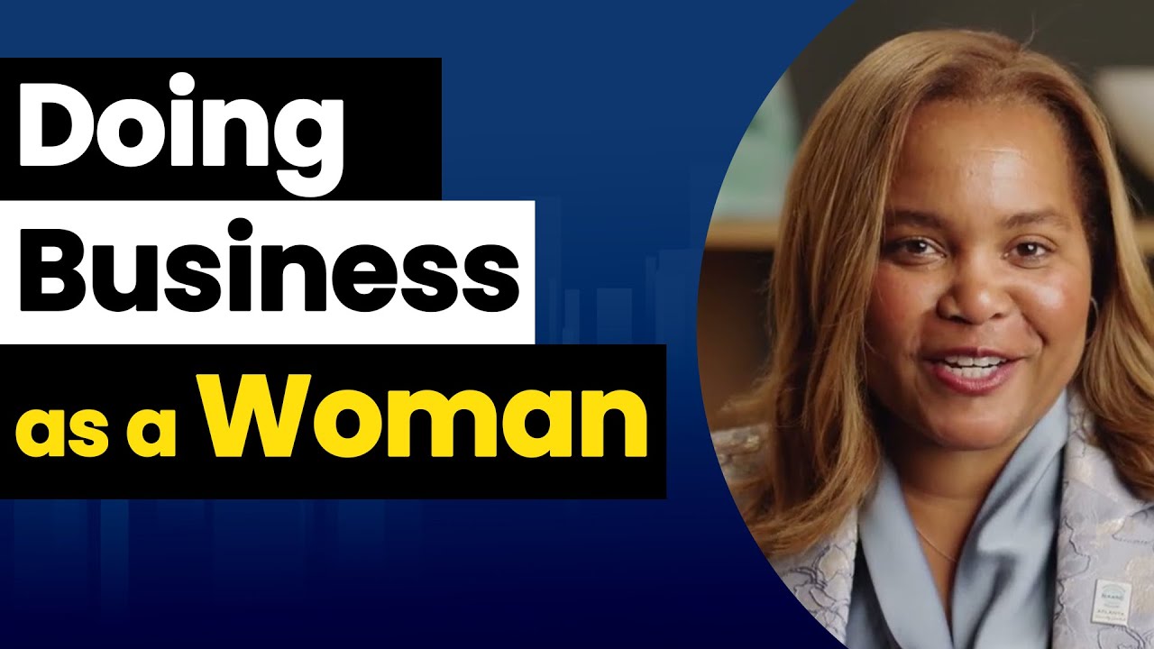 Doing Business as a Woman | Adrienne Lance-Lucas Interview - YouTube