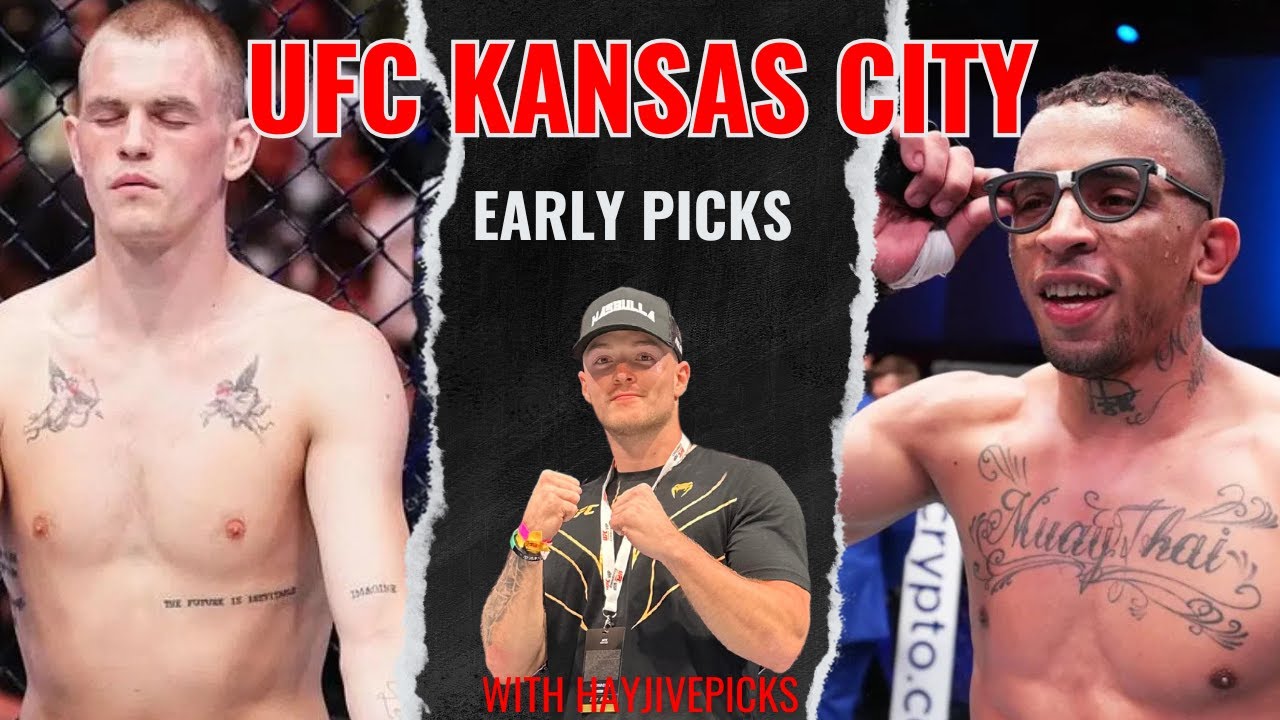 UFC Kansas City Machado Garry vs. Prates Full Card EARLY PICKS - YouTube