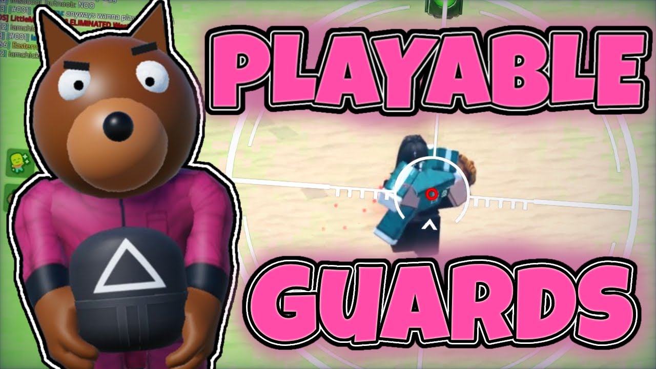 I Played as a PLAYABLE GUARD in Ink Game... - YouTube