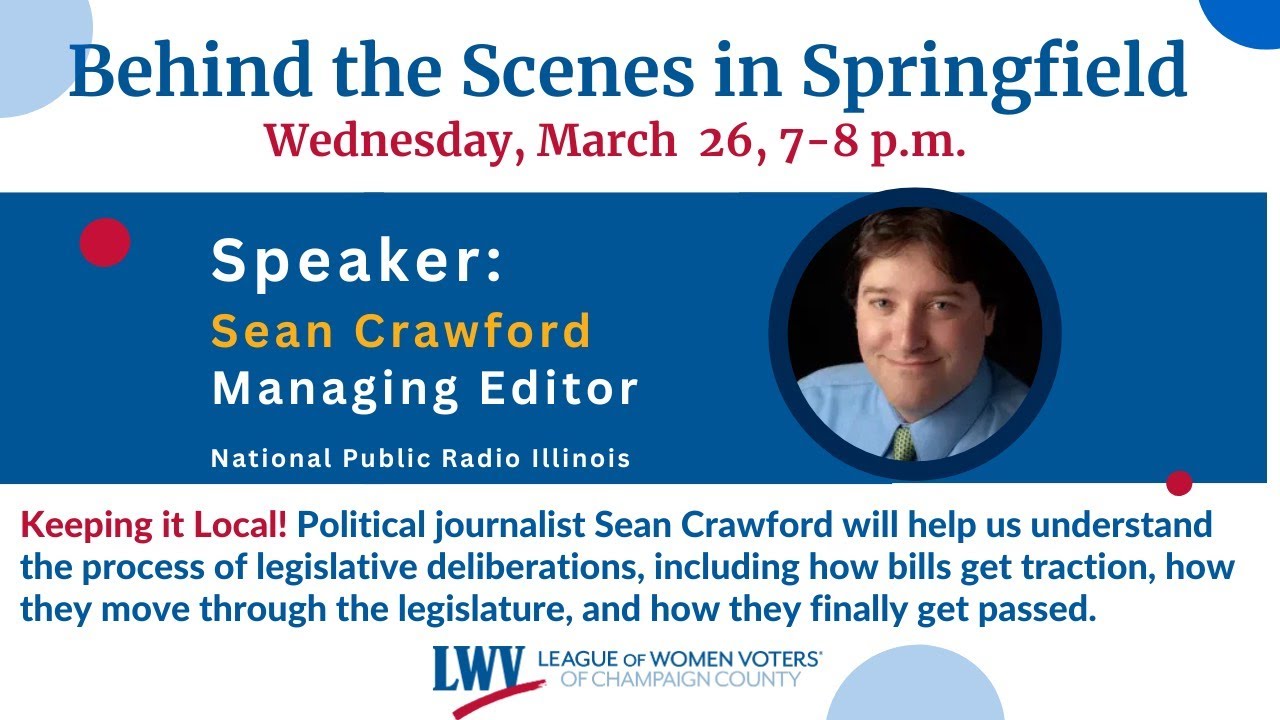 "Behind the Scenes in Springfield" - Sean Crawford - Keeping it Local ...