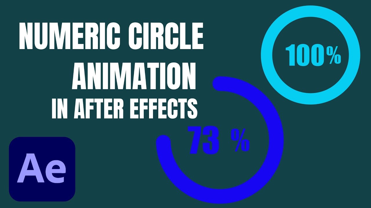 Numeric Circle Animation in After Effects - YouTube