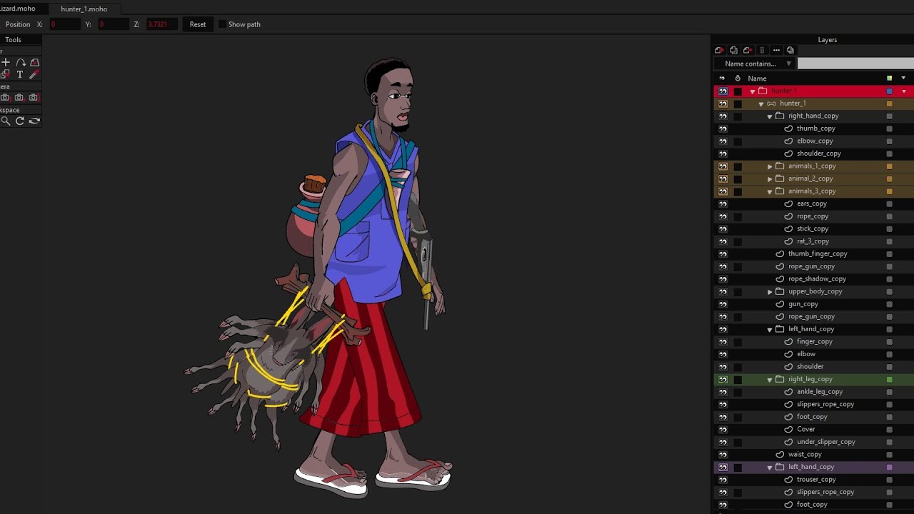 2D animation Walk cycle tutorial #walkcycle #2danimation #animation ...