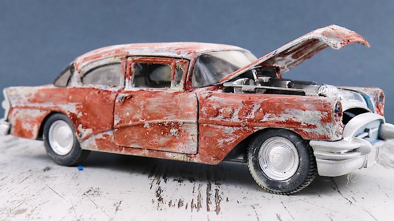 1955 Buick Restoration Abandoned | Damaged Buick Roadmaster Model ...