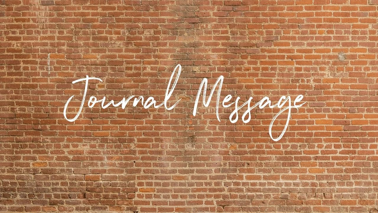 Sunday Morning Service | Journal Message | Pastor Karl Hanson - YouTube