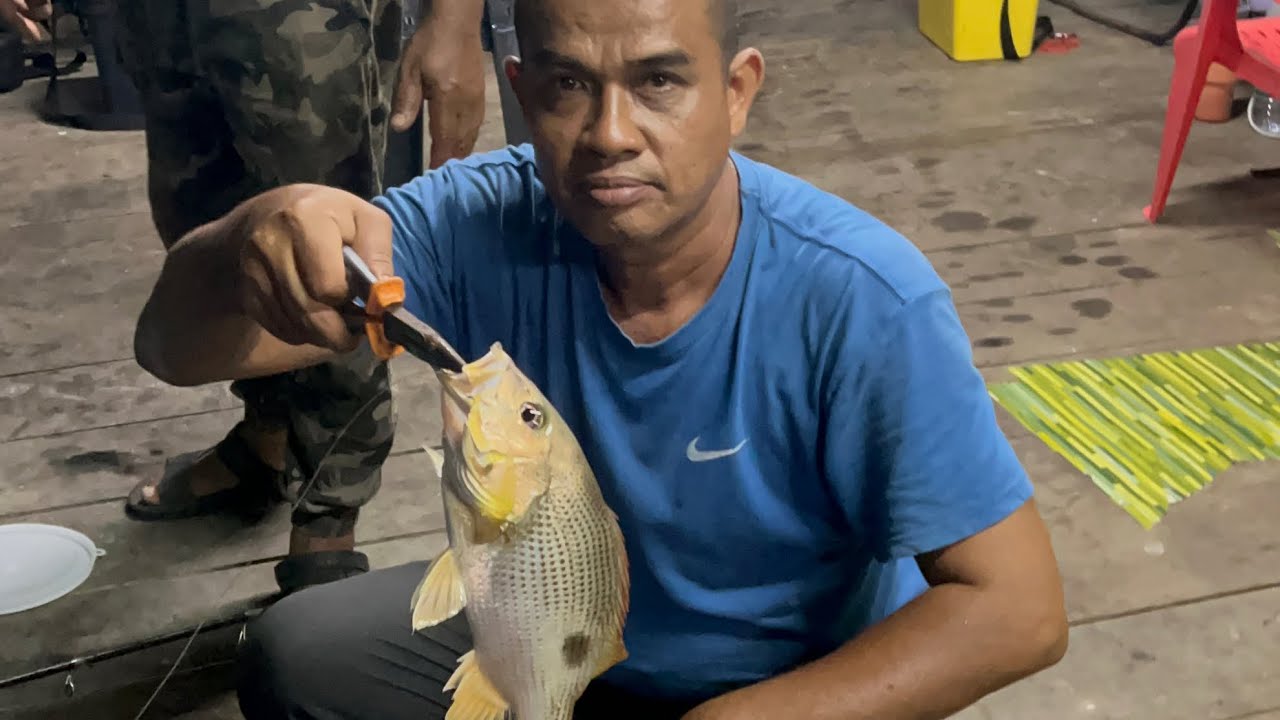 Hasil memuaskan. Trip memancing di Kelong Kuala Trong Taiping Perak ...
