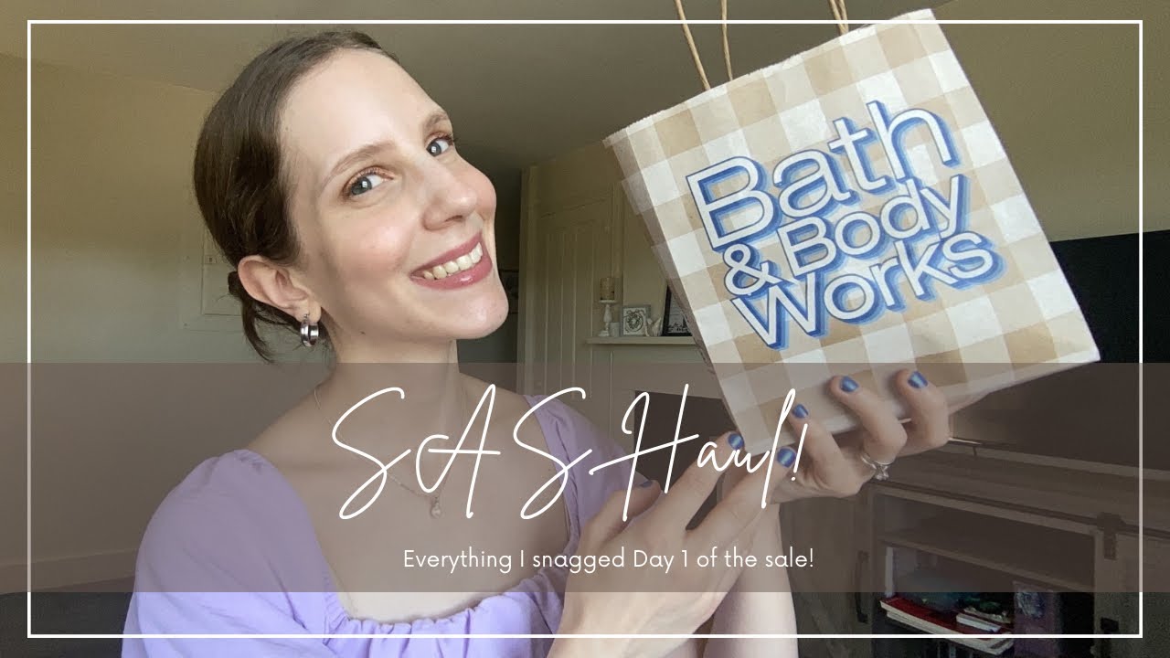 SAS HAUL! | Everything I snagged DAY 1 of summer SAS! - YouTube