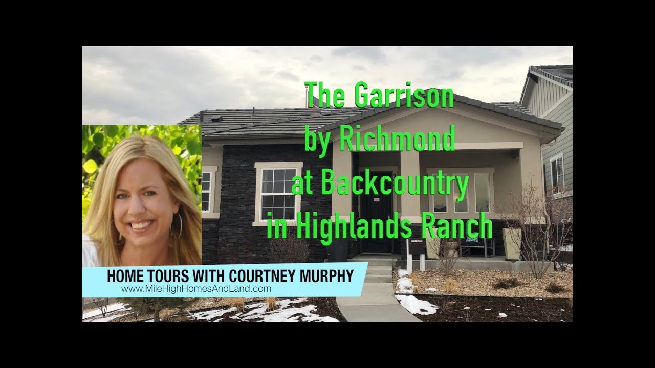 New Homes in Highlands Ranch Colorado - Garrison Model by Richmond at ...