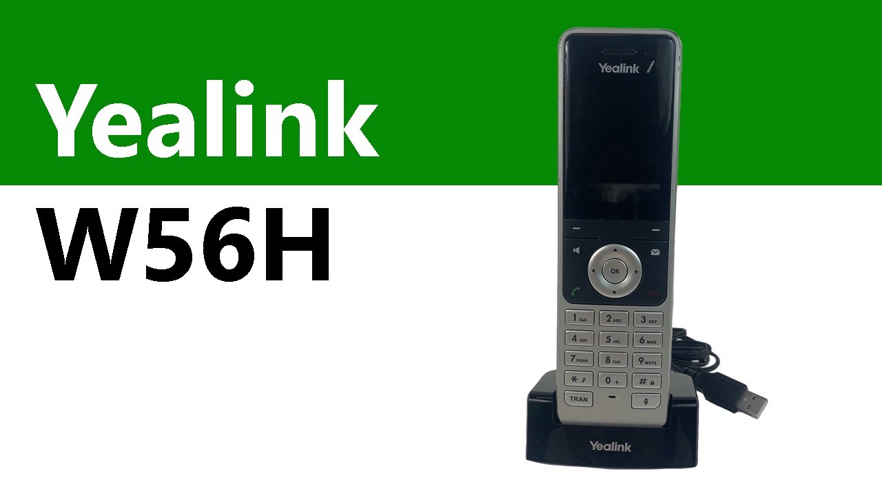 Yealink W56H Dect Handset - Product Overview - YouTube