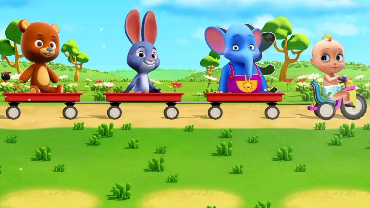 baby train 🚂 || cartoon story || made for kids cartoon story.#trending ...