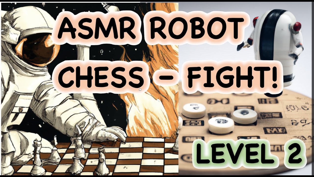 ASMR ROBOT CHINESE CHESS - LVL 2 (TWO GAMES) with MOVEABLE ARM! # ...