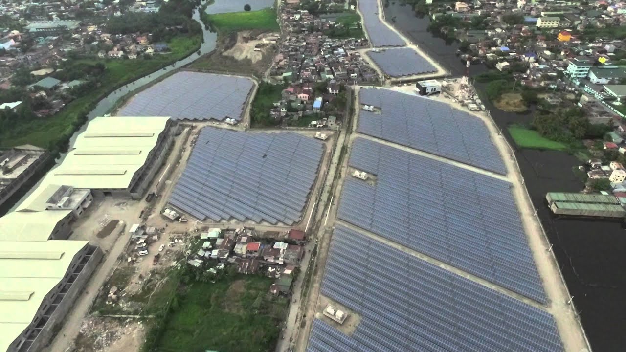 P3A test flight @ Valenzuela City Solar farm - YouTube