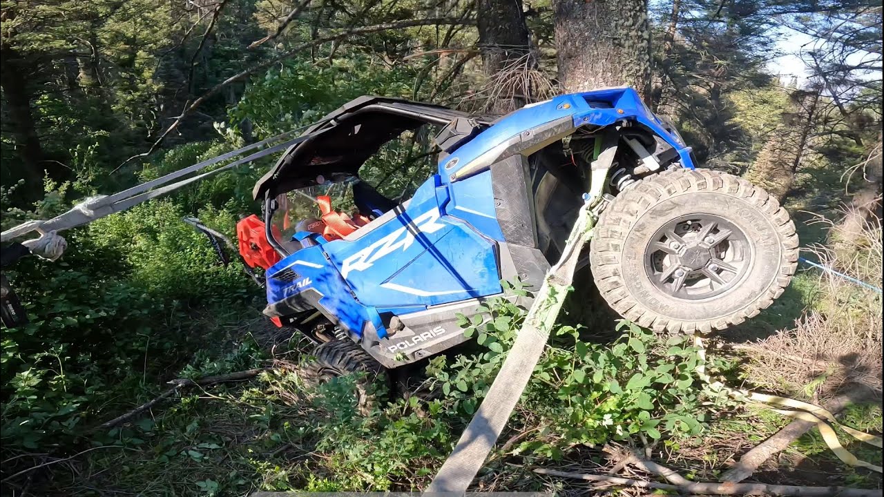 Rolled 7 Times And Drove It Home!! #offroadrecovery #rzr #polaris #utv ...
