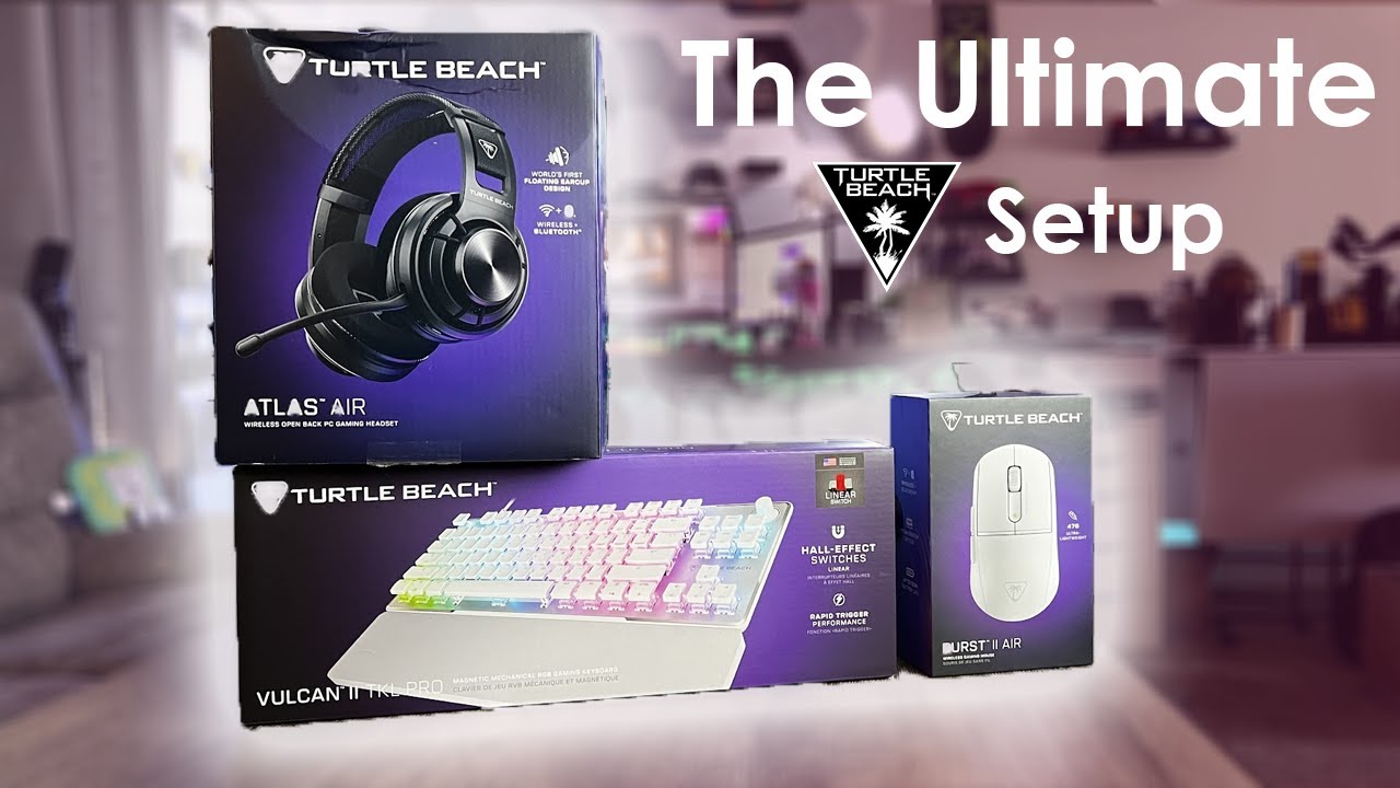 ALL NEW Turtle Beach Accessories Unboxing & Impressions | LAZY ...