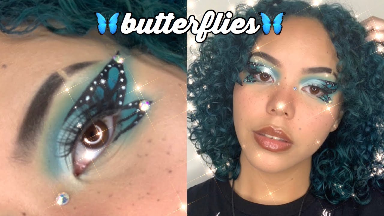butterfly makeup tutorial🦋 - YouTube