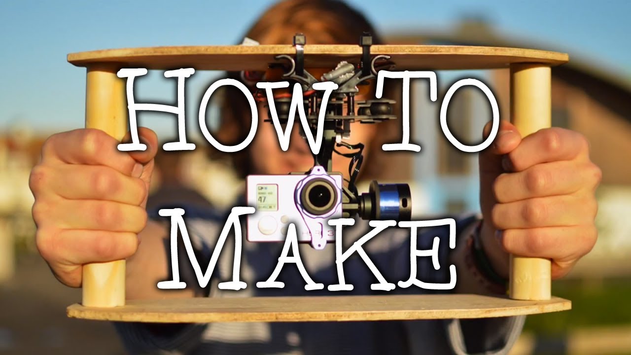 GoPro Hero 3 & 3+ DIY Handheld Gimbal Stabiliser - YouTube