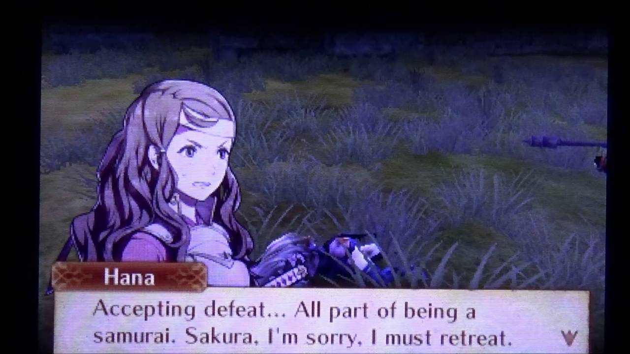 Fire Emblem Fates: Hana "death" - YouTube