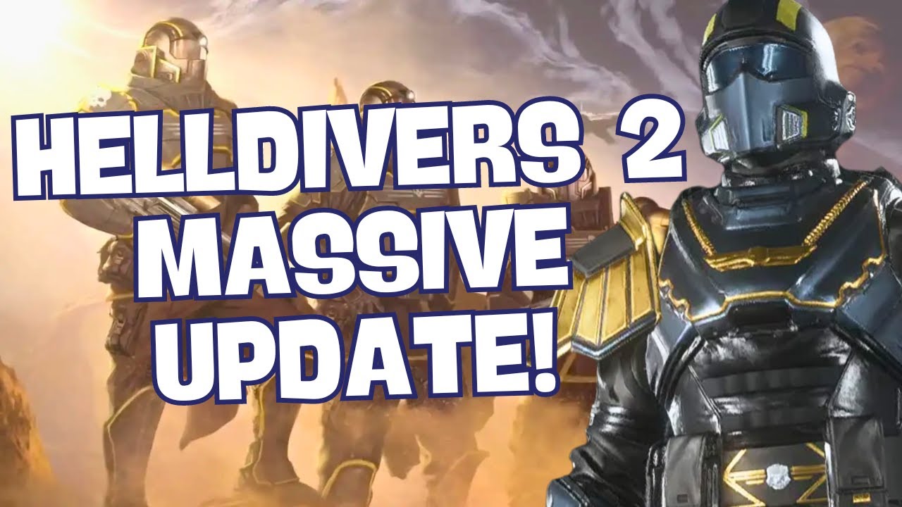 Helldivers 2 Drops New Update: Game-Changing Fixes Revealed! - YouTube