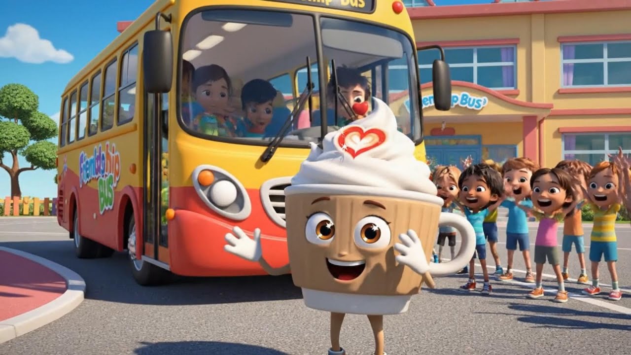 The Friendship Bus 4 🎶 Fun Nursery Rhymes & Baby Songs | Sing, Laugh ...