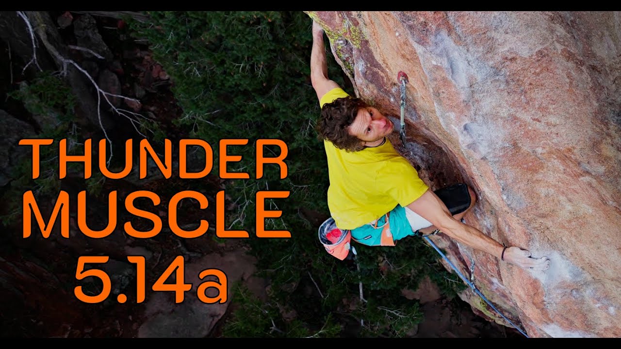 Thunder Muscle \\ 5.14a \\ Flatirons, CO - YouTube