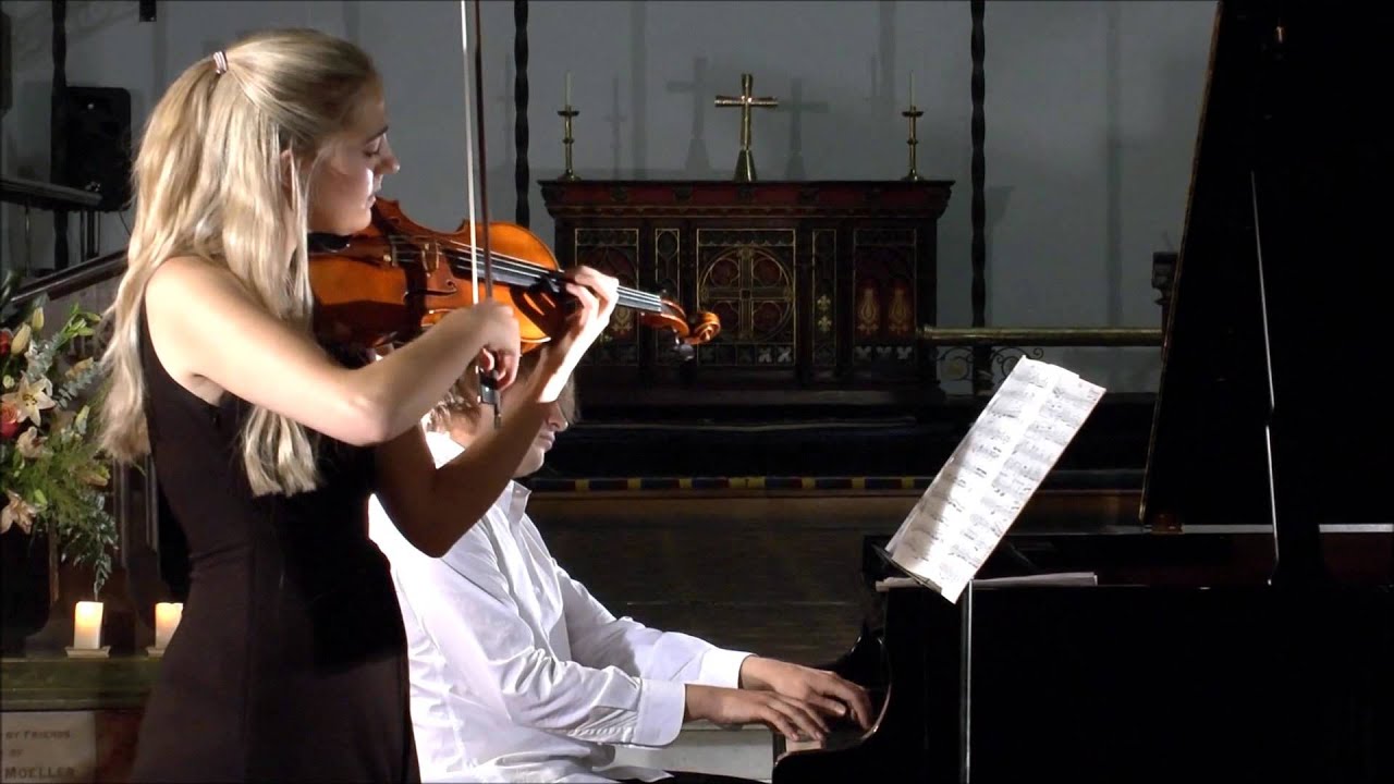 Prokofiev Violin Sonata No.2 in D major, Mvt.4 Litsa Tunnah / Petr ...