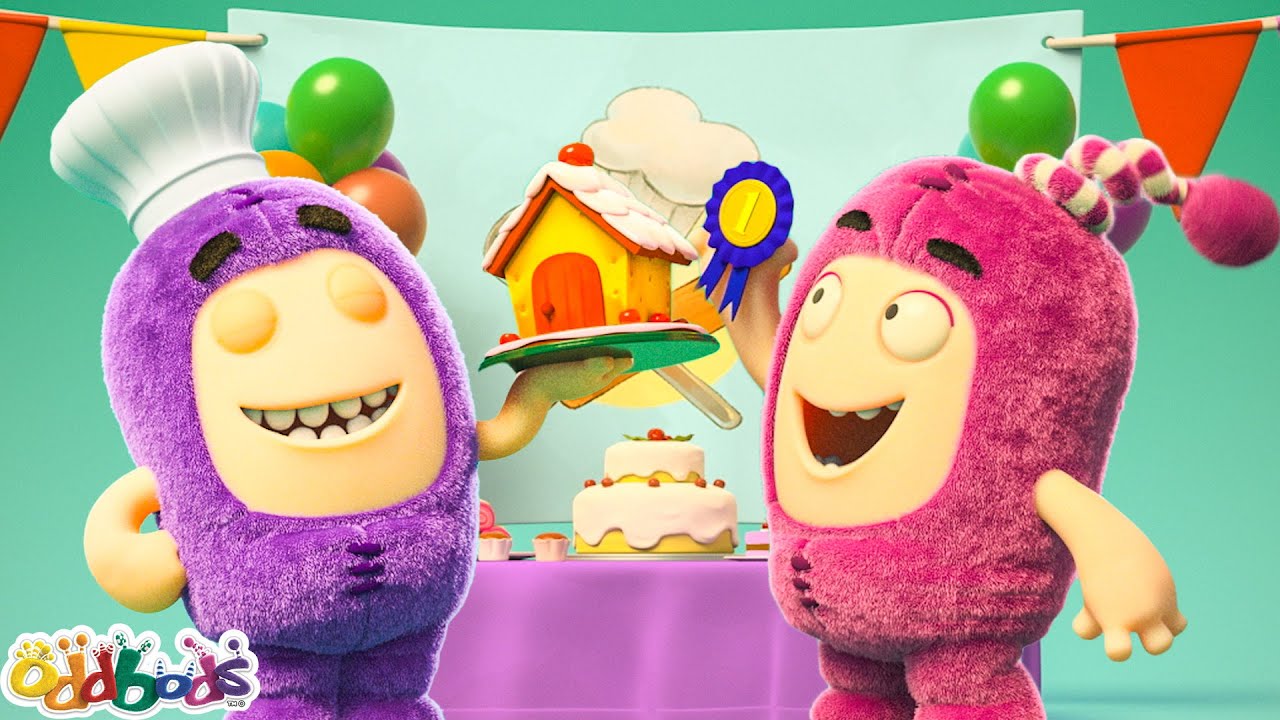 Ready, Set, Bake | Oddbods - Food Adventures | Cartoons for Kids - YouTube