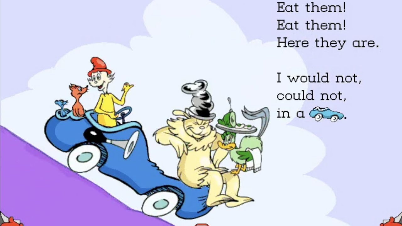 Green Eggs And Ham | Living Books (1996) | Let Me Play (Part 2) - YouTube