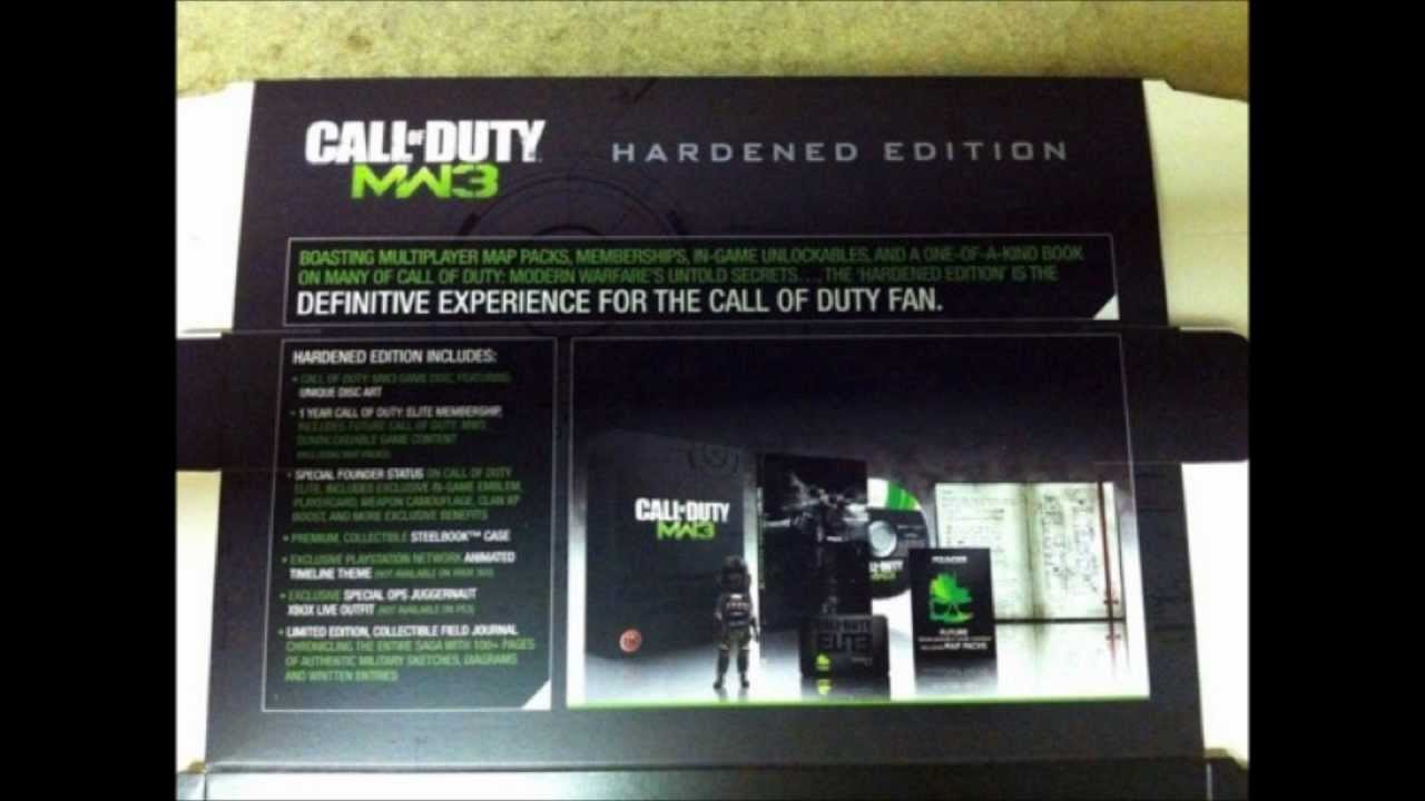 MW3 Hardened Edition Info LEAKED & Box Art ! [HD] - YouTube