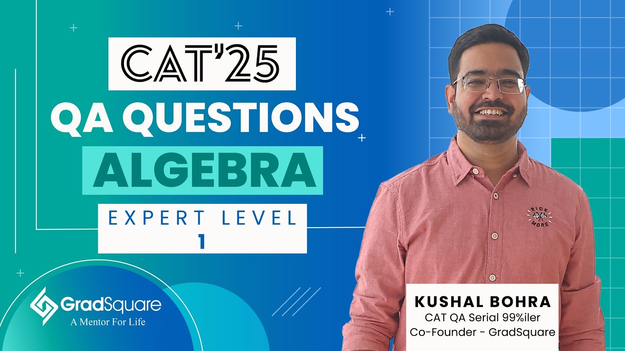 01 - CAT QA Questions (Difficult) for Practice - CAT Preparation - Algebra - Modulus ...