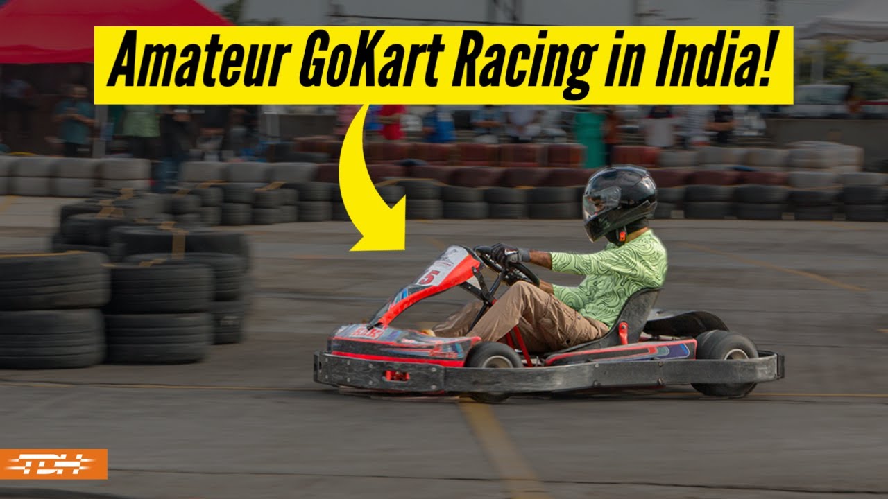 Participating in our first ever AMATEUR GOKART RACE 🏁 in India 🇮🇳 ...