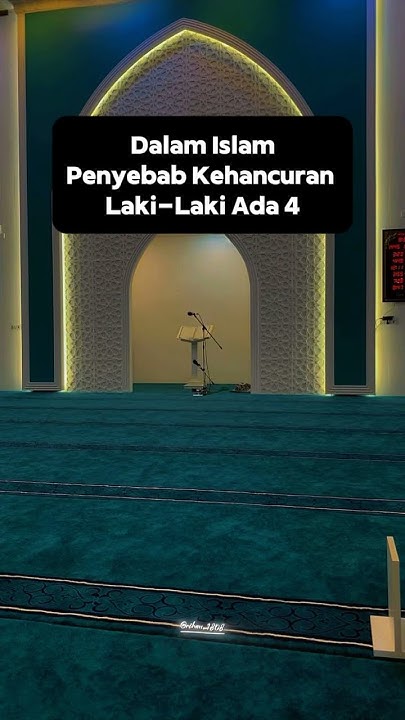 DALAM ISLAM KEHANCURAN LAKI-LAKI ADA 4 #youtubeshorts #youtube #fyp #rihan_1808 # ...