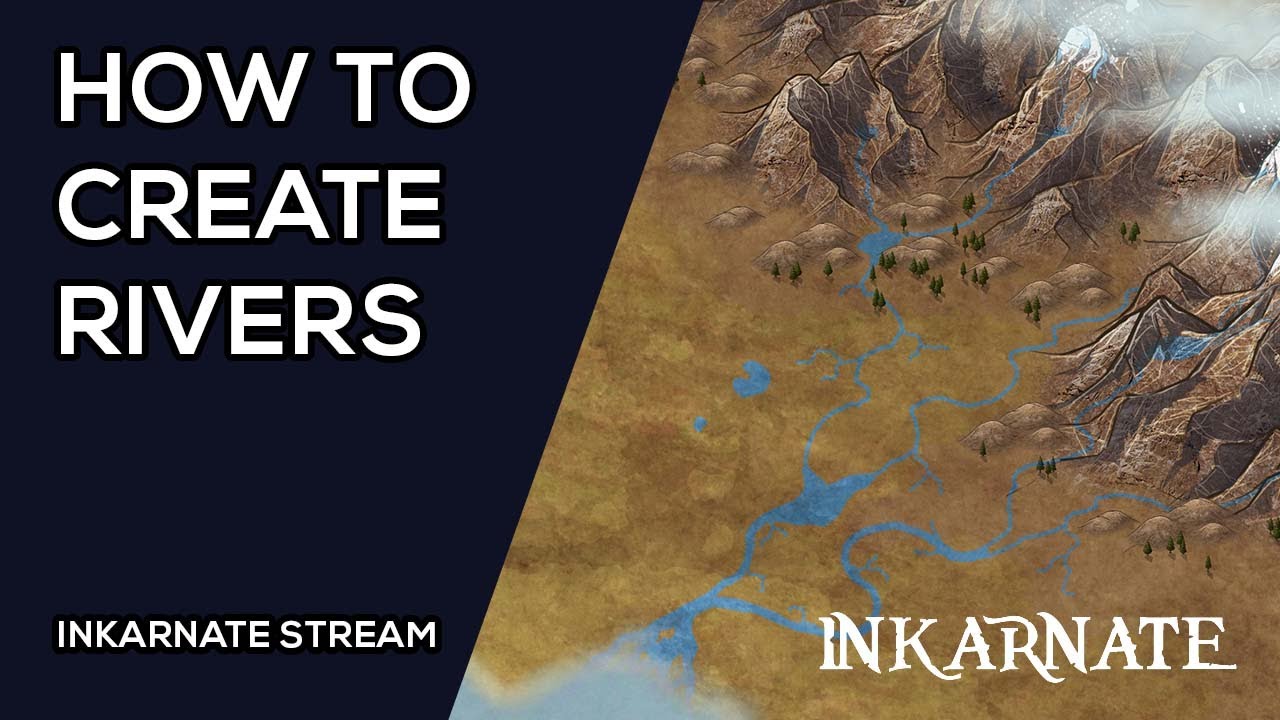 How to Create Rivers | Inkarnate Stream - YouTube