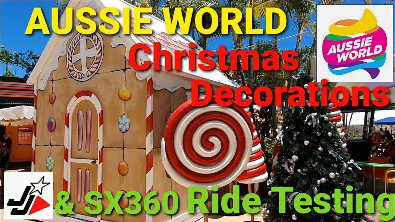 Christmas at 'AUSSIE WORLD' Theme Park - YouTube