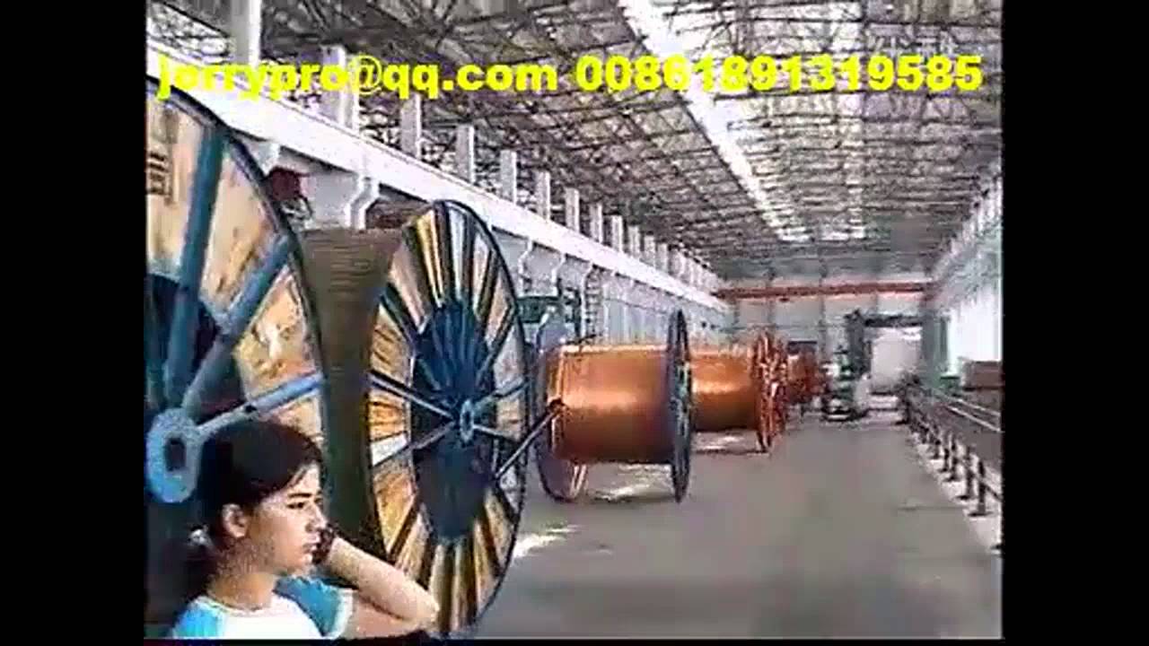 WIRE AND CABLE ink printer/printing online with extrusion line - YouTube