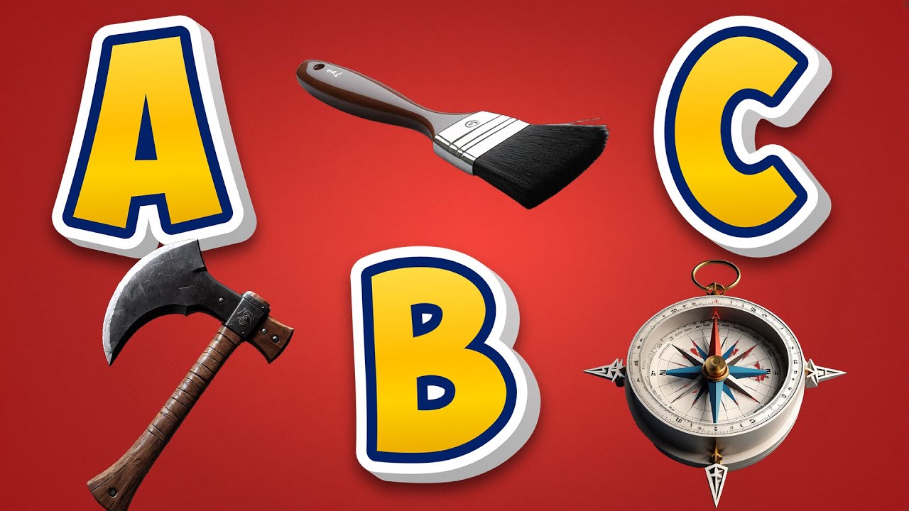 A for Axe | Learn Tools | Fun Alphabet Song for Kids | A is for Apple ...