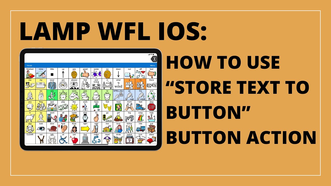 How to use "Store Text to Button" button action. - YouTube