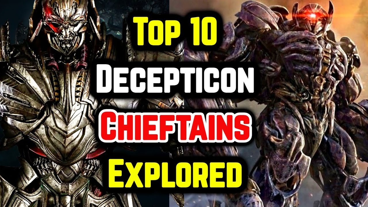 12 Evil & Fearsome Decepticon Chiefs Who Terrified People By Their ...